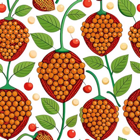 Peppercorn Texture Vector Illustration Isolated Design Premium Ai Generated Vector