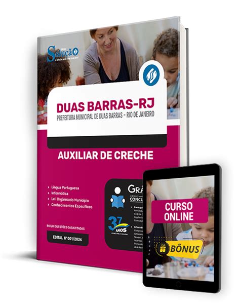 Apostila Prefeitura De Duas Barras Rj Auxiliar De Creche