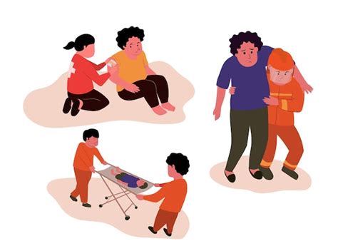 Premium Vector Vector Illustration Save People