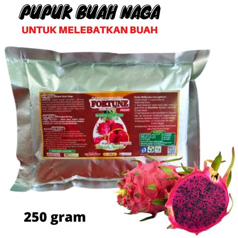 Jual Pupuk Nutrisi Pelebat Buah Naga Booster Buah Naga Agar Berbuah Lebat Shopee Indonesia