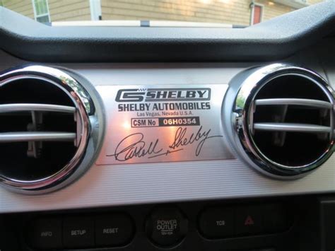 Shelby GT H Hertz Rent A Racer Executive Car Never Rented