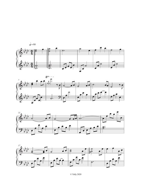 Iu아이유 I Give You My Heart 마음을드려요 Crash Landing On You Ost Sheet