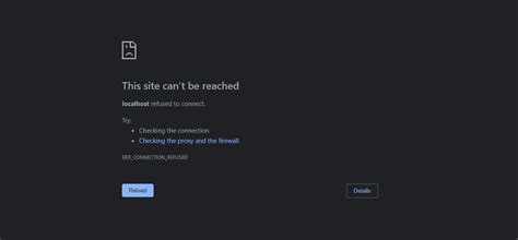 losing connection to localhost with project running in wsl · issue