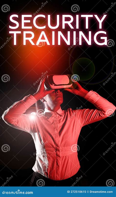 Conceptual Caption Security Training Business Approach Providing