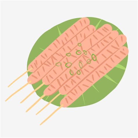 만화 바베큐 일러스트 소시지 그림 맛있는 소시지 맛있는 간식 노점 Png 일러스트 및 Psd 이미지 무료 다운로드