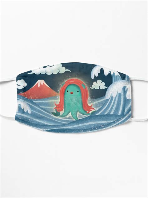 アマビエ Amabie Yokai To Protect You Mask For Sale By Sisidea Redbubble