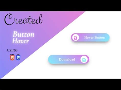 How to create Button Hover Using HTML and CSS 🎯| button hover effect with icon hover 🎯 - YouTube