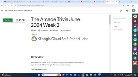 The Arcade Trivia June 2024 Week 3 Lab Solution Qwiklabs Arcade