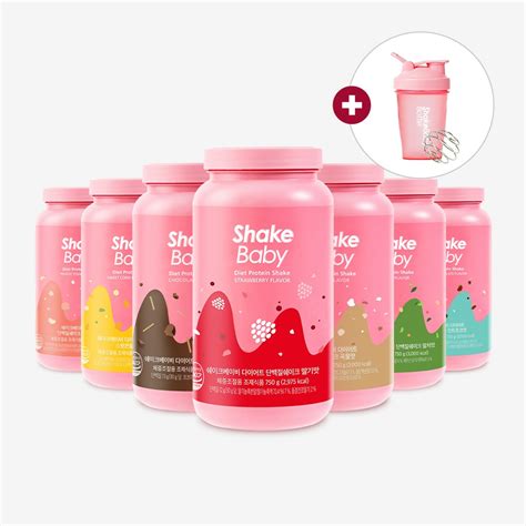 쉐이크베이비 다이어트 식사대용 단백질 쉐이크 750g 딸기맛 초코맛 곡물맛 말차맛 티몬