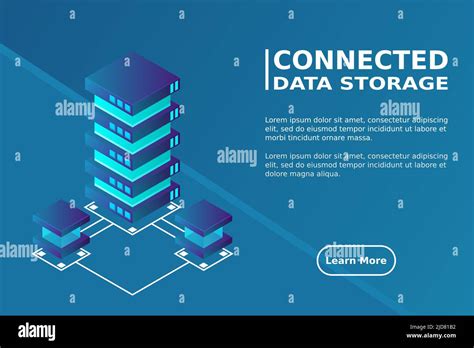 Transfer Of User Data To The Server Data Flow Data Storage Server Digital Space Data Center