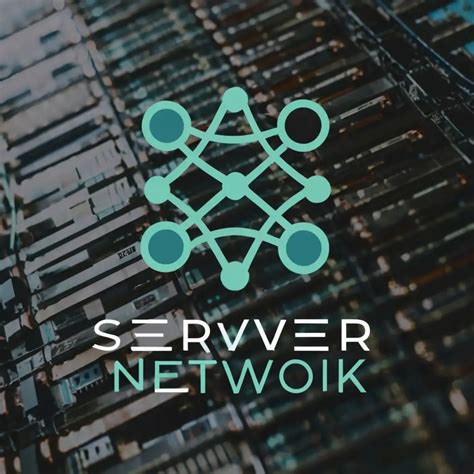 LOGO Design For Server Network Modern Tech Industry Emblem With