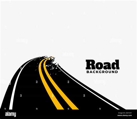 Curve Road Pathway Background Design Stock Vector Image And Art Alamy