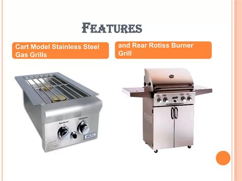 Gas Grills And Its Types PPTX Barbecues And Grilling Food Drink