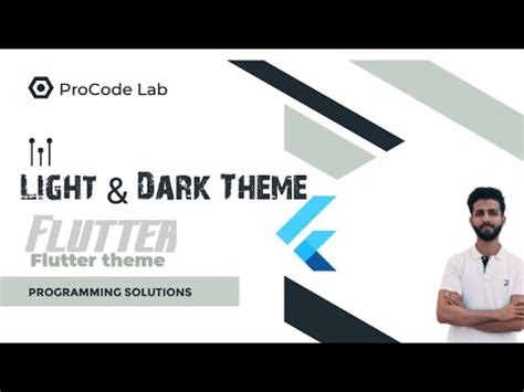 Lecture Dark Theme Vs Light Theme In Flutter YouTube