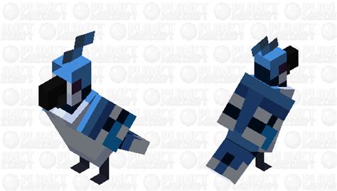 Blue Jay Minecraft Mob Skin