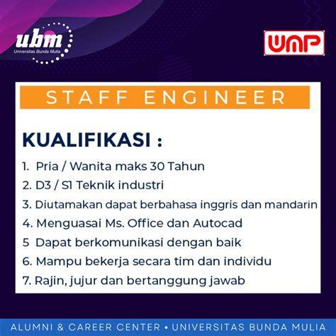 Lowongan Kerja PT Wijaya Machinery Perkasa ACC UBM