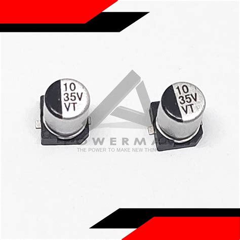 2pcs 10uf 35v Capacitor Smd Powermav Electronics Store