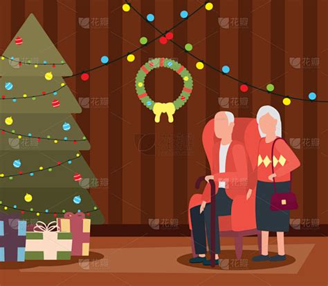 伴侣祖父母房屋华丽的家庭华贵女人装饰物布置