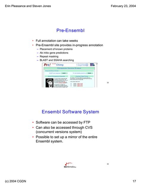 The Ensembl Database Pdf