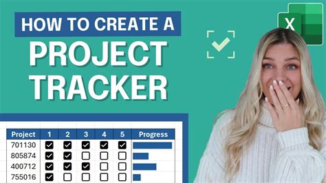 How To Create A Project Tracker In Excel 2 Scenarios Youtube