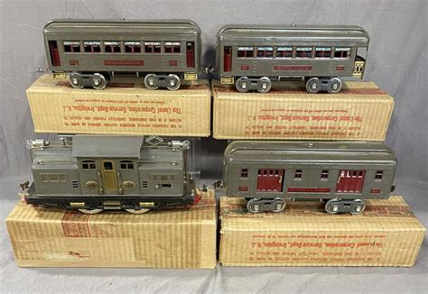 4pc Boxed Lionel 318 Set 342 Auction