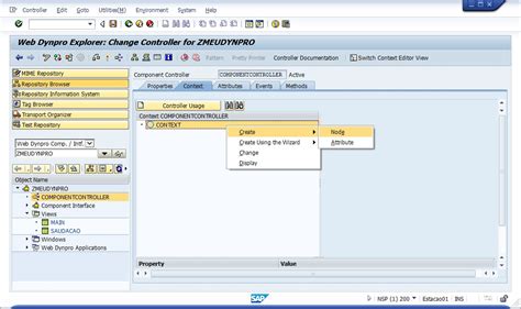Sap Web Dynpro Label Inputfield Viewtext Button Onaction Abap Desenvolvimento