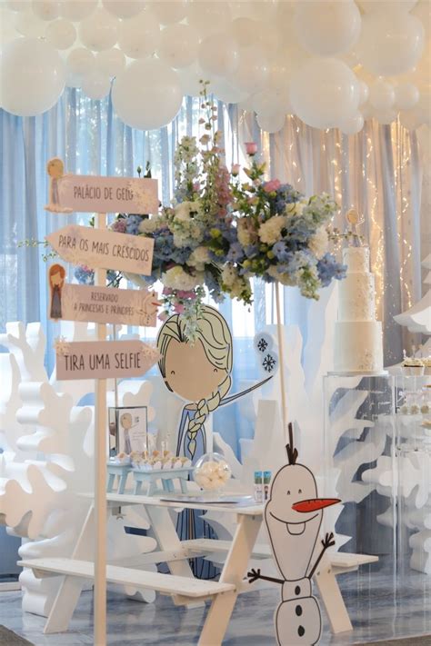 Festa Frozen Frozen Party Place Card Holders Table Decorations
