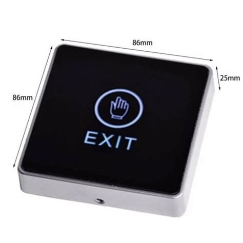 Jual Exit Button Touch Screen Push Button Touch Screen Original Dan