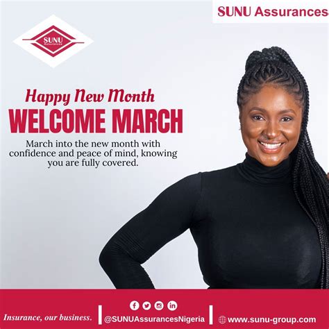 Sunu Assurances Nigeria On Linkedin Happynewmonth March Sunugroup