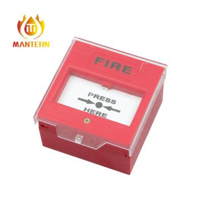 High Performance Manual Call Point Fire Alarm Plastic Push Button Call Point China Fire Alarm