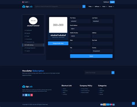 uplab digital content download portal by viserlab codecanyon