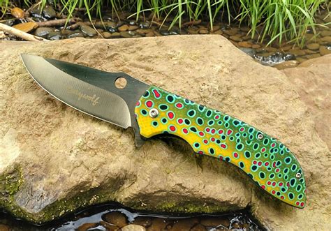 Graywolf Trout Pattern Pocket Knife Graywolf Rods