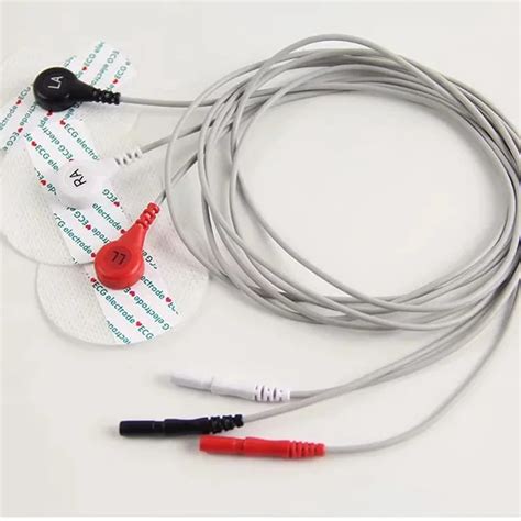 50 Pieces Disposable Ecg Electrodes Medical Electrode Patch Ekg