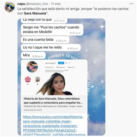 Sara Manuela El Perfil Falso Que Engañó A Decenas De Colombianos En