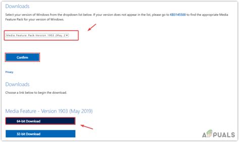 Unable To Install Windows Media Feature Pack Fix It Now