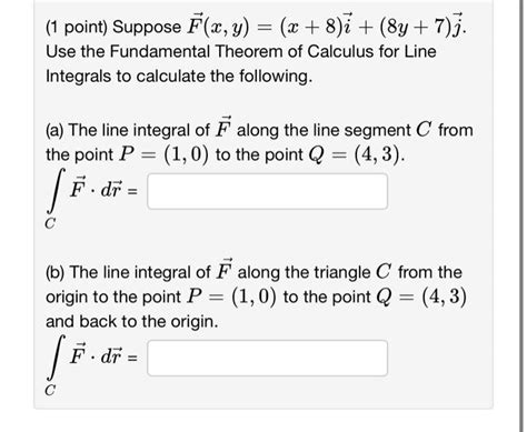 1 Point Suppose F X Y X 8 I 8y 7 J Use The