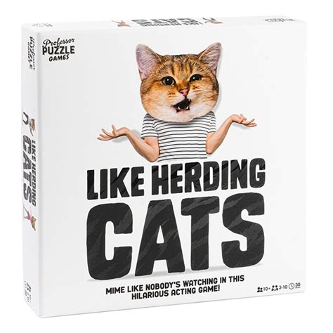 Professor Puzzle Like Herding Cats Game Jr Toy Company Canada