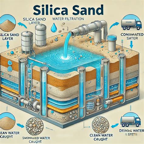 Silica Sand In Water Filtration How It Works Manara Minerals
