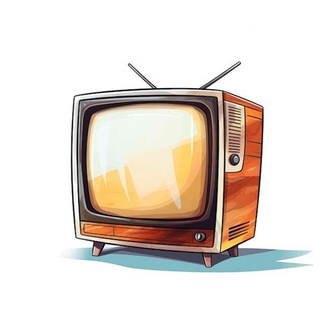 Premium Photo Retro Tv