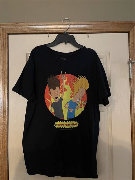 Beavis And Butt Head Shirt Mens Large Gem