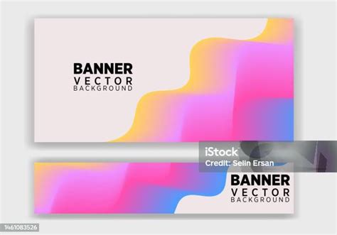 Vektor Abstrak Desain Grafis Banner Pattern Background Template