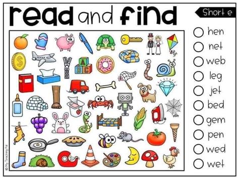 Jocuri Pentru Copii Mari şi Mici Fise Educative Citeste Si Gaseste