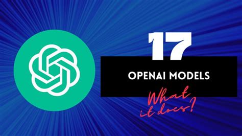 OpenAI Models Top OpenAI Models To Try Updated