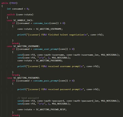 Mirai The Open Source Botnet Forensicxs