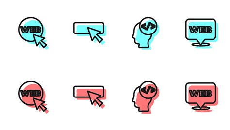 設置線前端開發web 和圖形設計ui 或 Ux 和圖示向量向量圖形及更多互聯網圖片 互聯網 作品展示包 使用者體驗 Istock