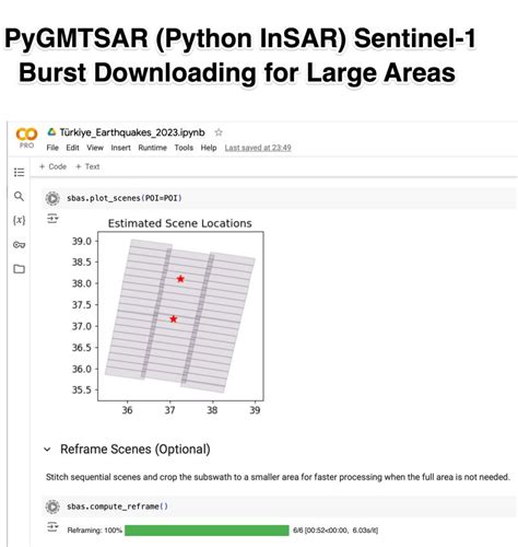 Pygmtsar Python Insar Interactive Example Central Türkiye Mw 78 And 7