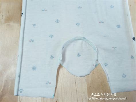 신생아 우주복만들기과정샷 네이버 블로그