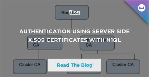 authentication using server side x 509 certificates and n1ql