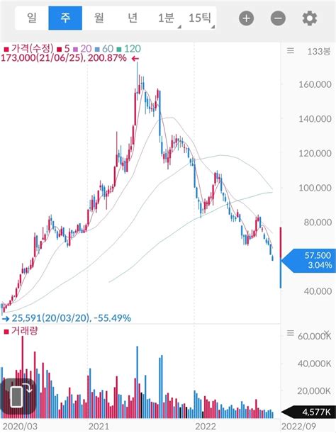 블라인드 주식·투자 복면차트~~~
