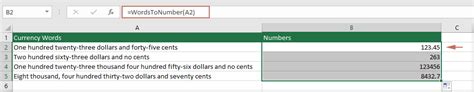 How To Quickly Convert Numbers To English Words In Excel